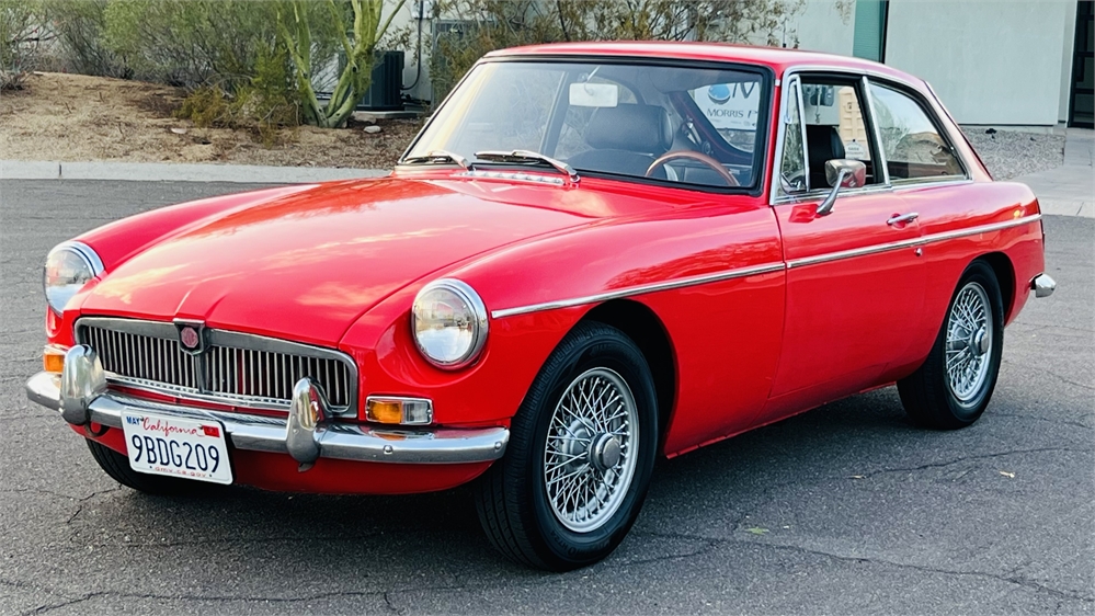 1968 MG MGB GT VIN GHD4U139507G | Hagerty Valuation Tools
